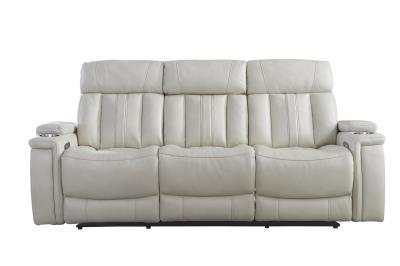 ROYCE FANTOM IVORY Power Drop Down Console Sofa – BoxDrop Direct